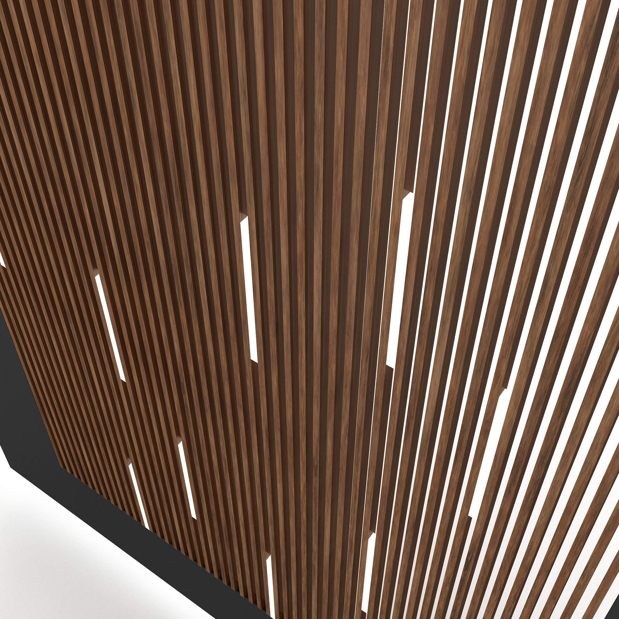 Modern Ceiling Wood - 3D Model by nvere