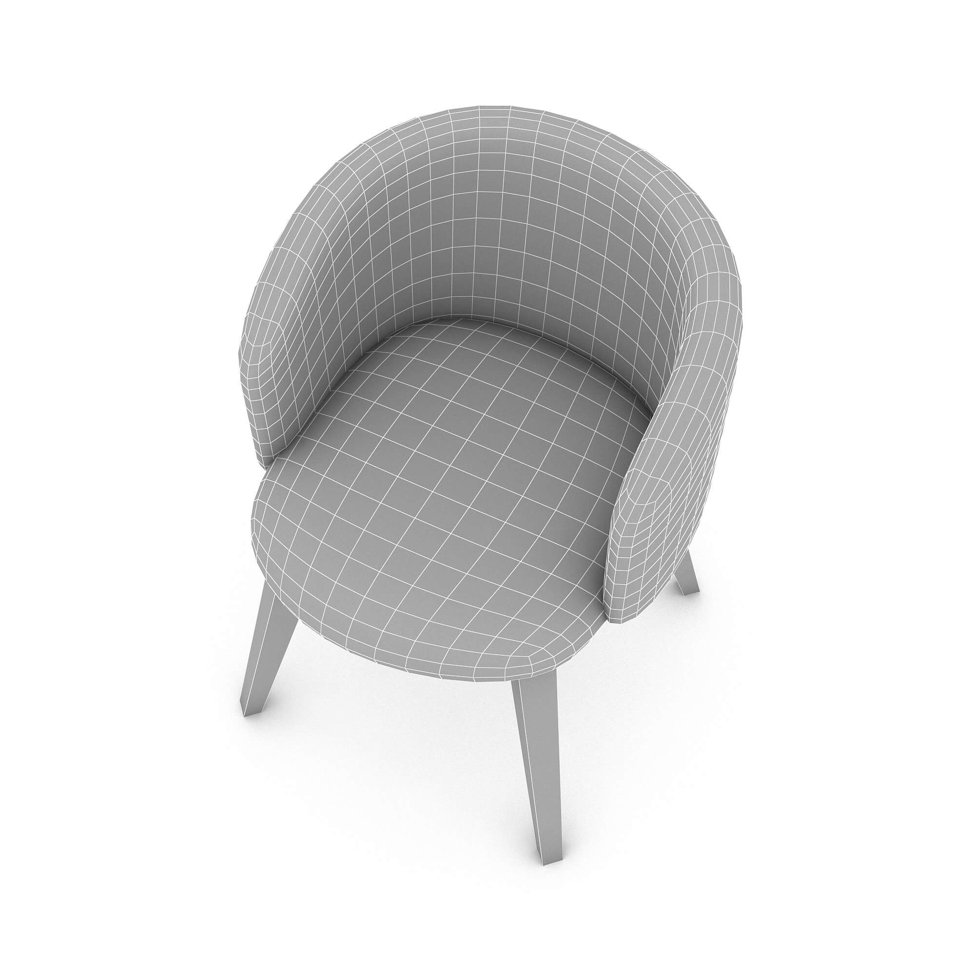 Modern Chair 07 - 3D Model by nvere