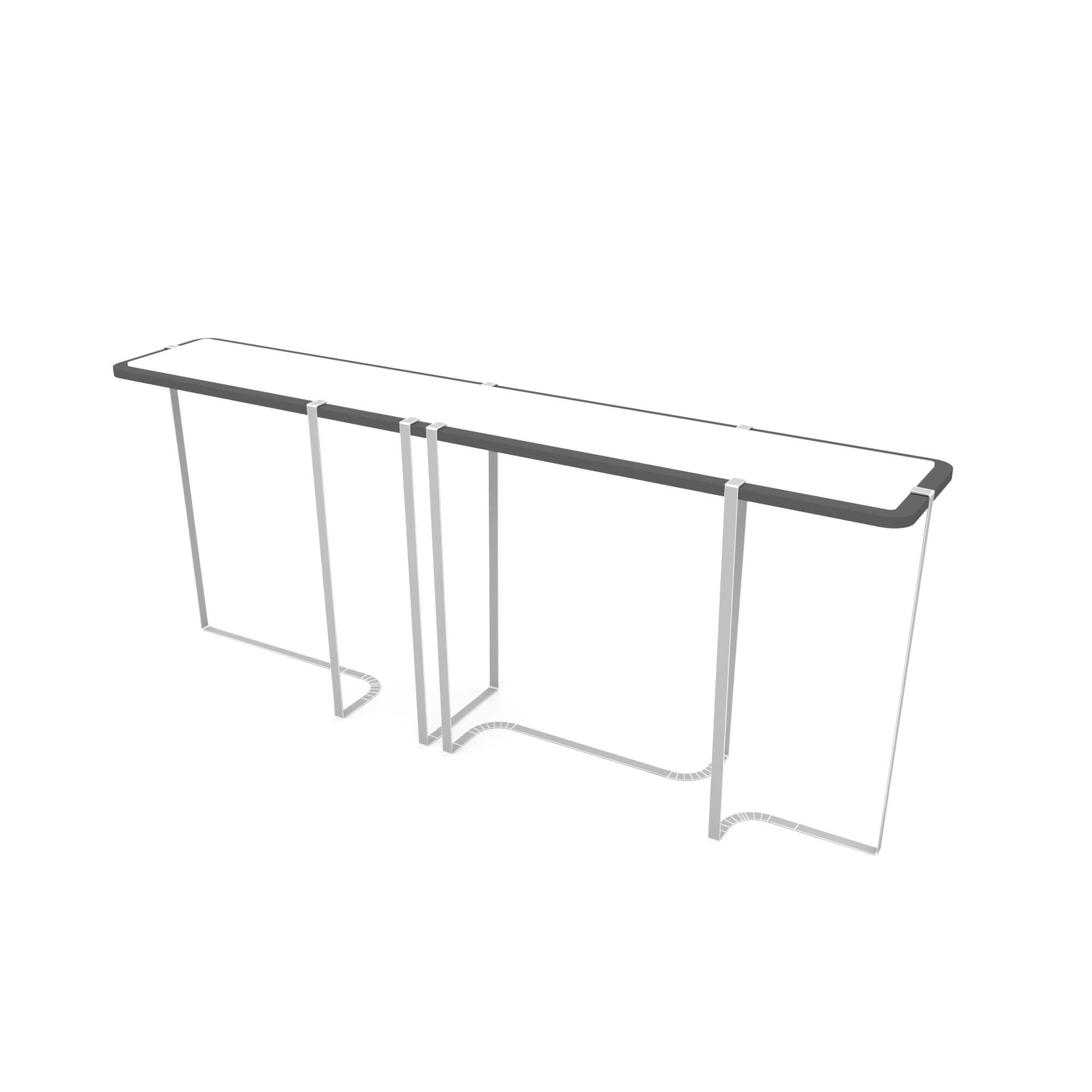 Modern Design Coffee Table Low Poly 3D Model by nvere