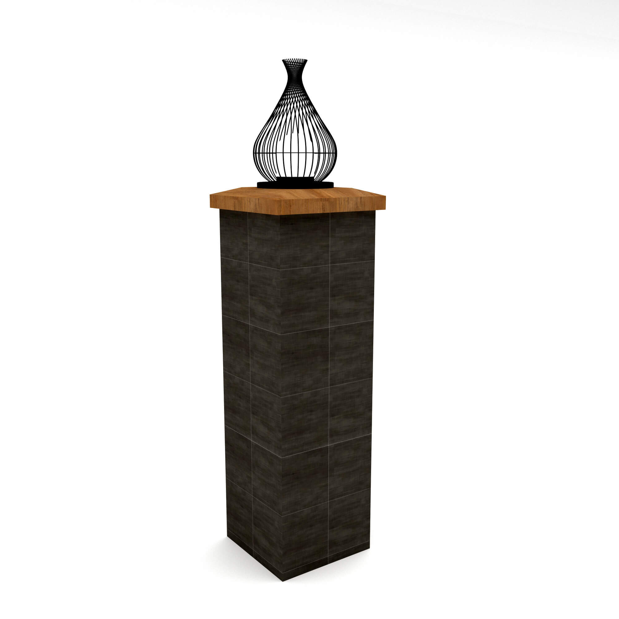 Modern Garden Wall Lighting - 3D Model by nvere