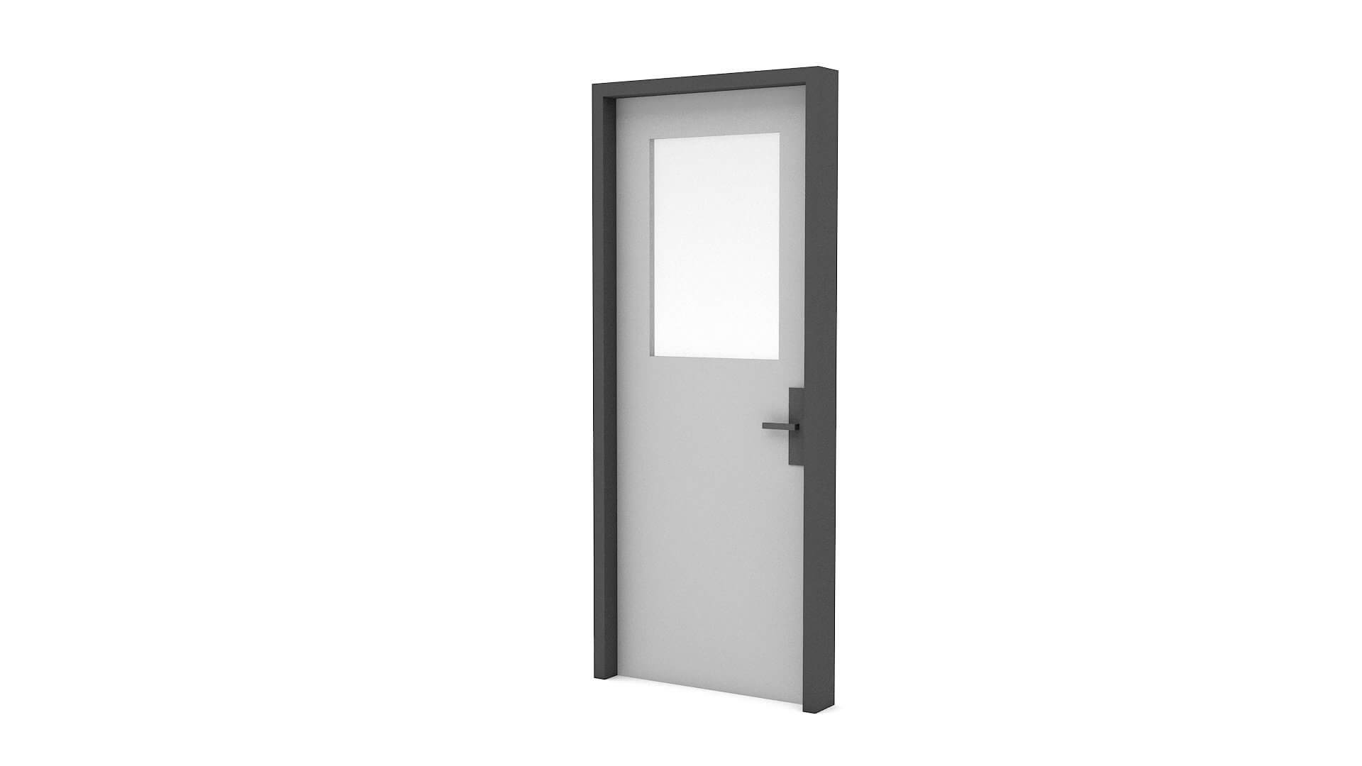 Modern Door - 3D Model by nvere