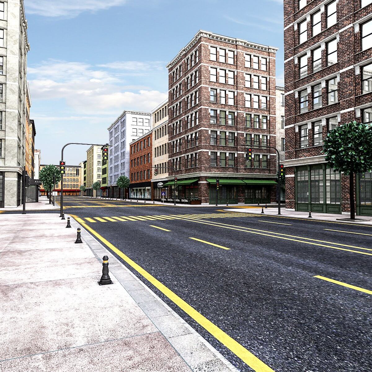 Modular City - 3D Model by nvere