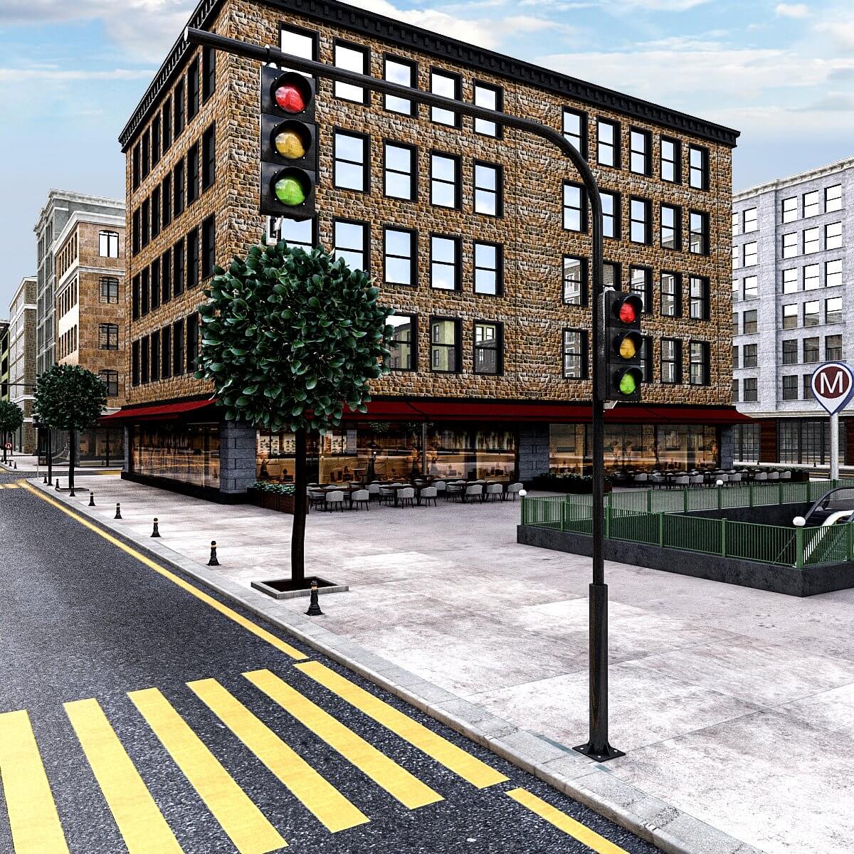 Modular City - 3D Model by nvere