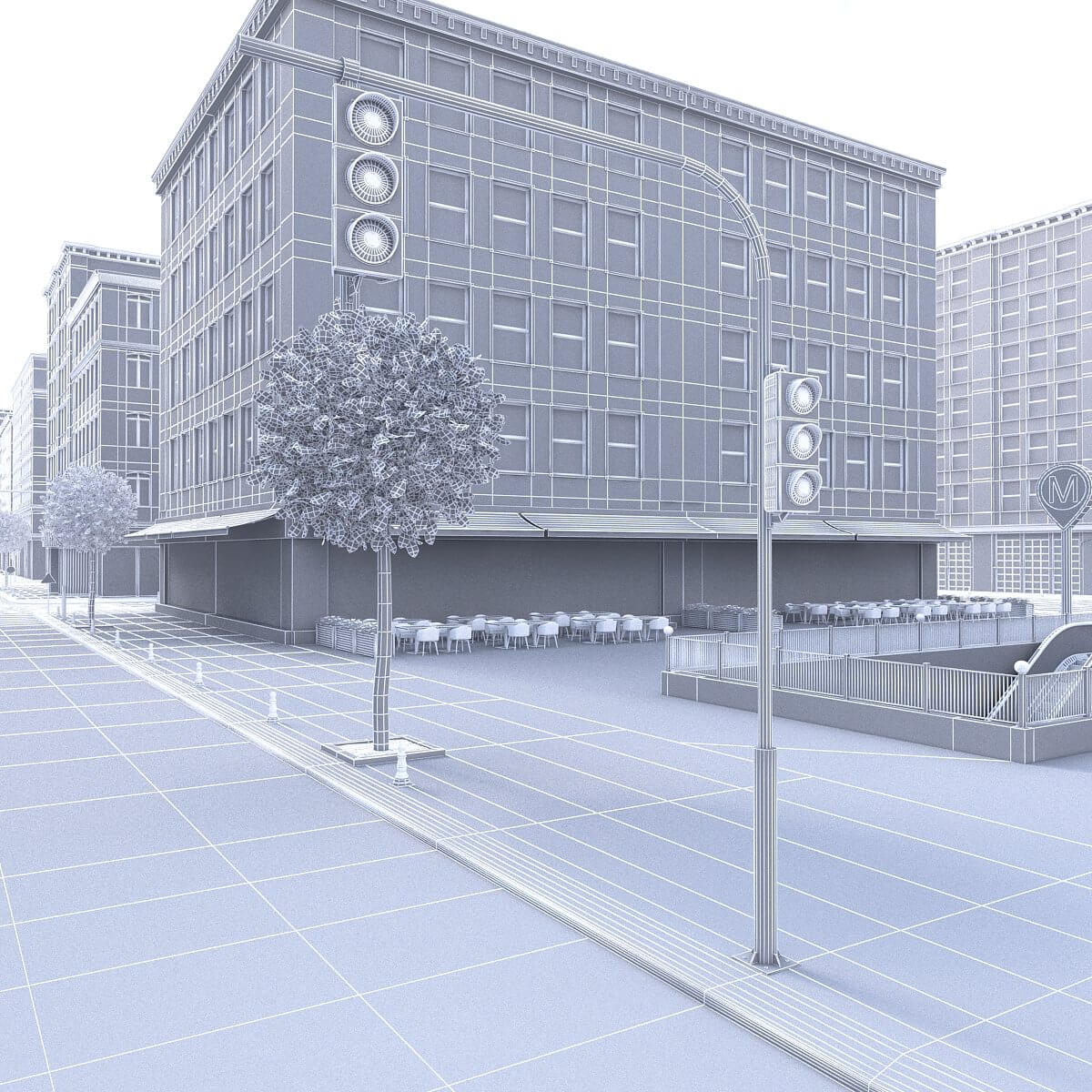 Modular City - 3D Model by nvere