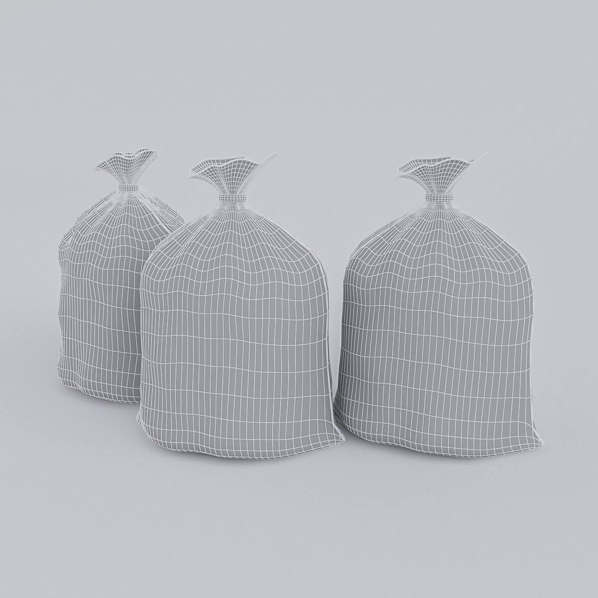 Money Bag - 3D Model by nvere