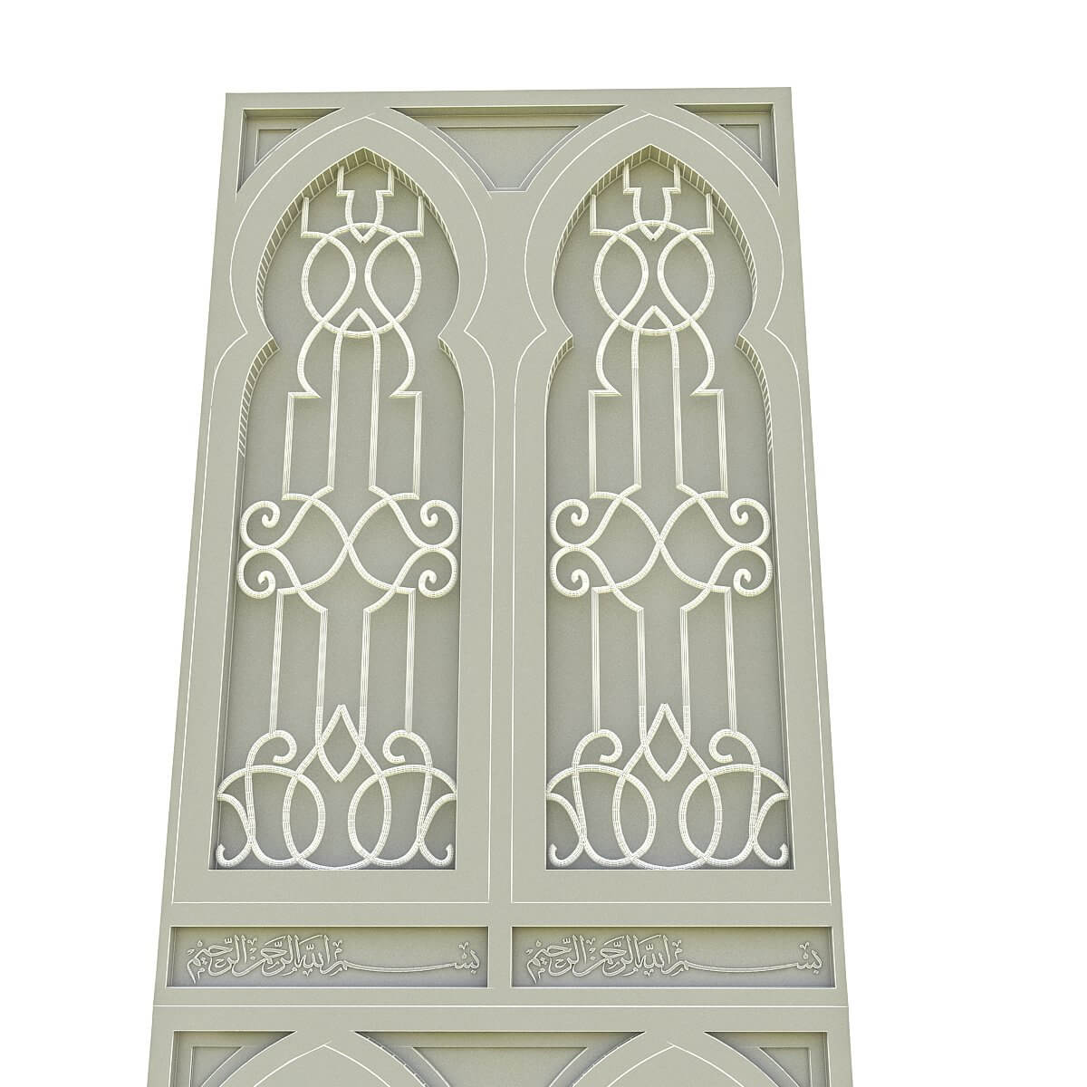 Mosque Window - 3D Model by nvere