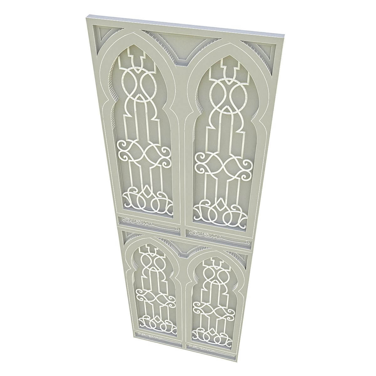 Mosque Window - 3D Model by nvere