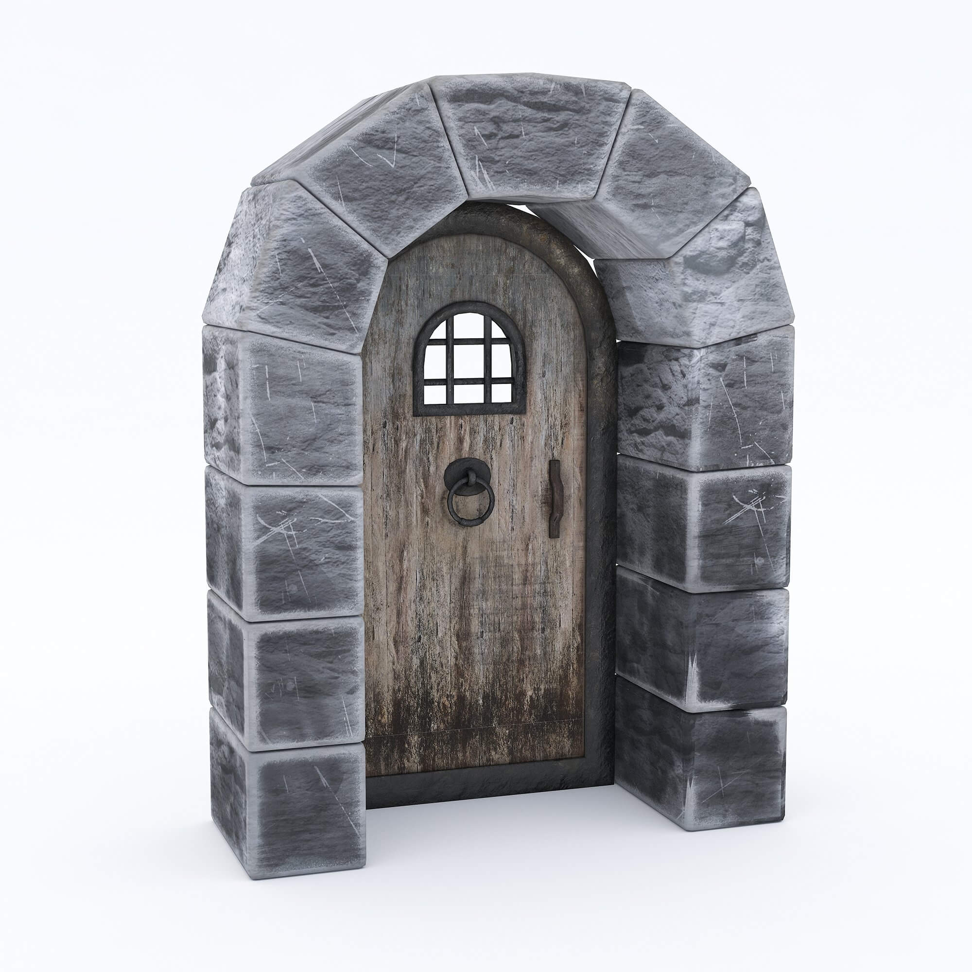 Old Castle Gate - 3D Model by nvere