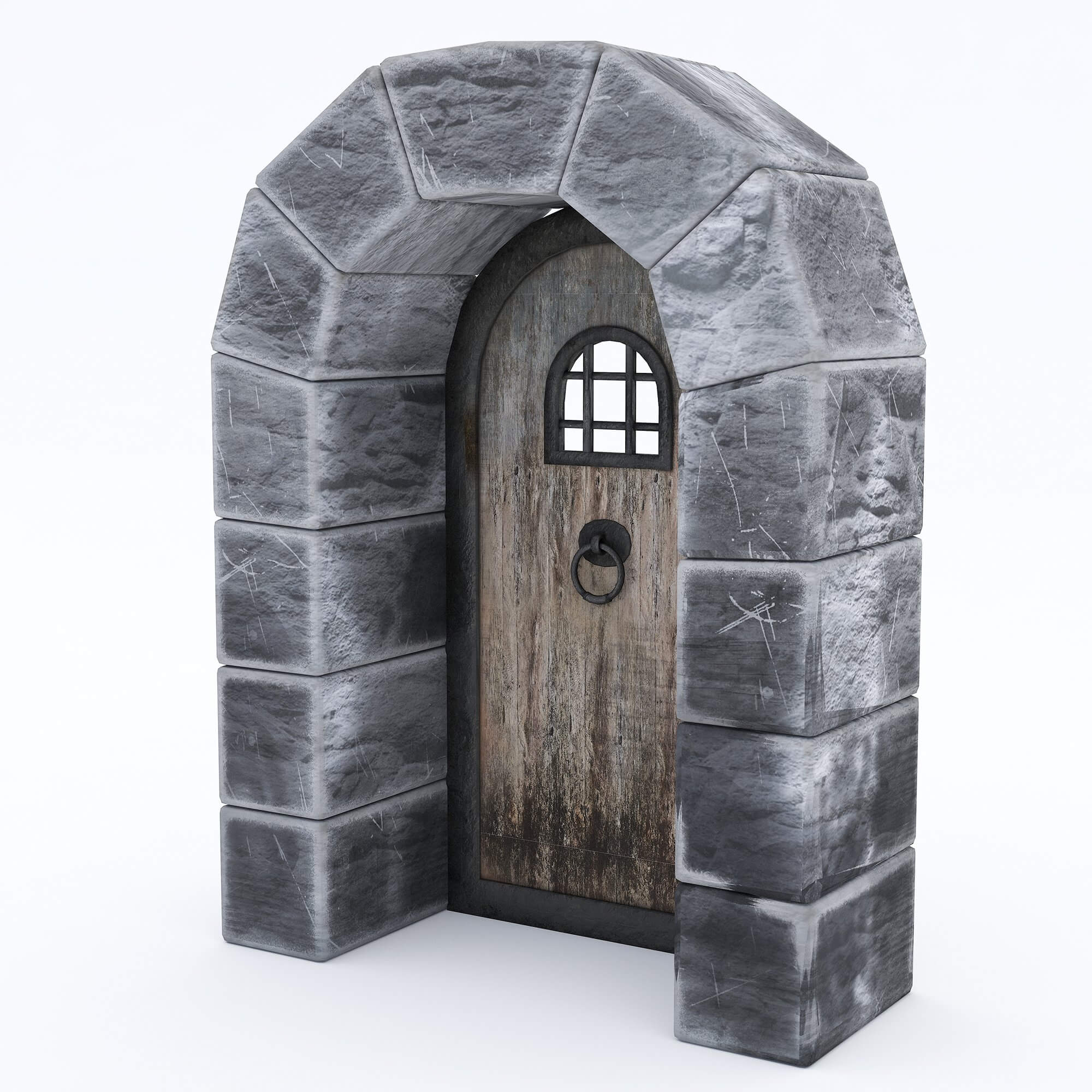 Old Castle Gate - 3D Model by nvere