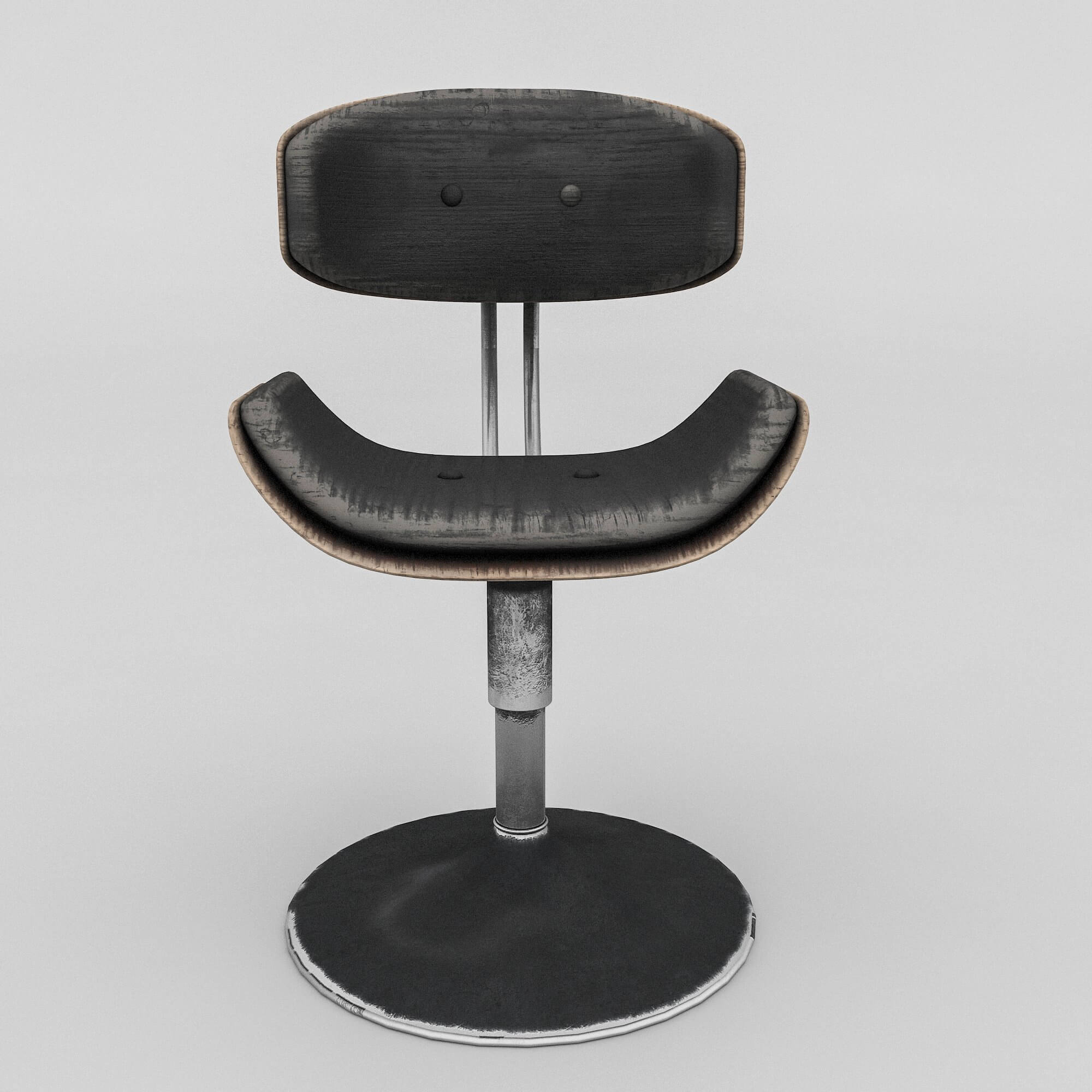Old Chair - 3D Model by nvere