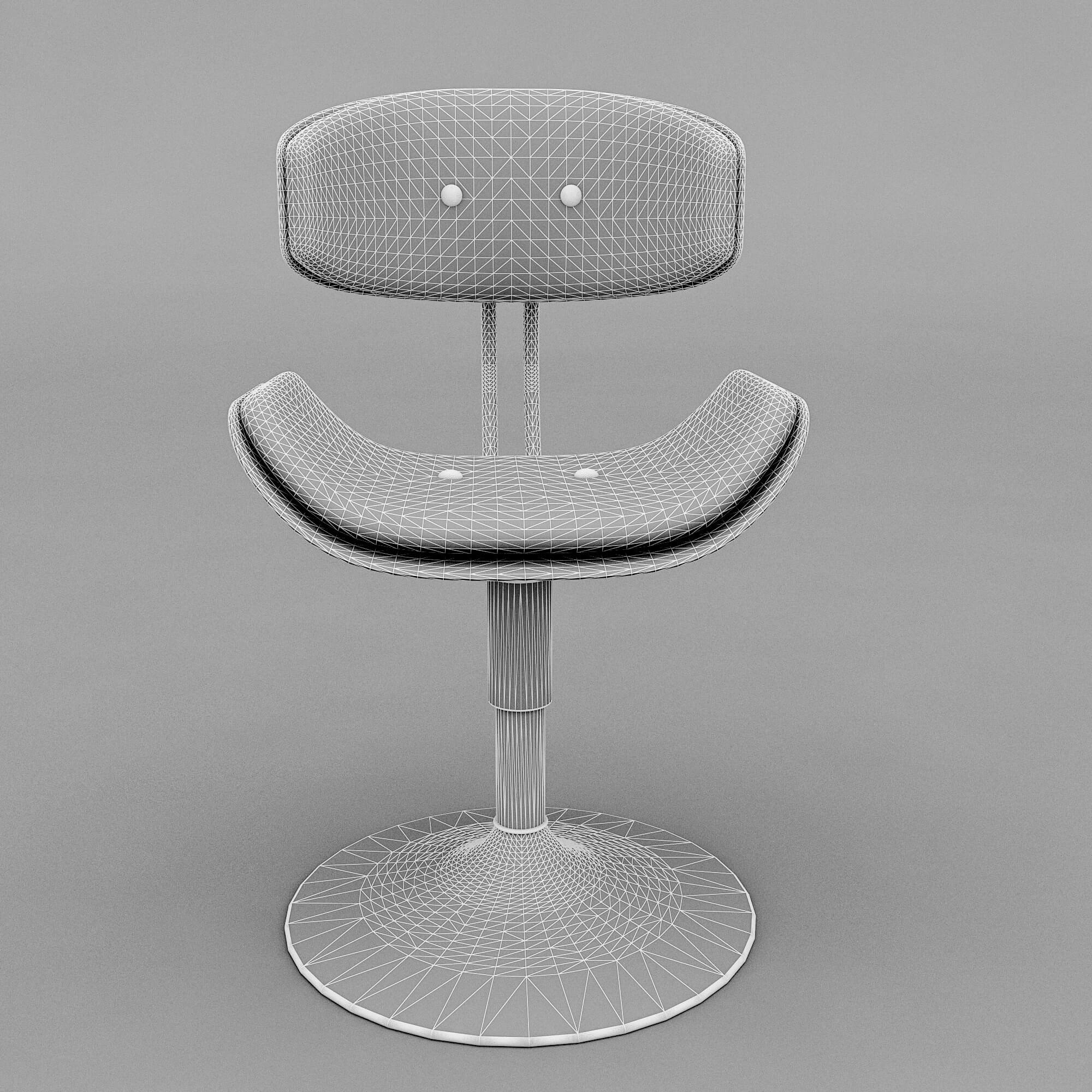 Old Chair - 3D Model by nvere