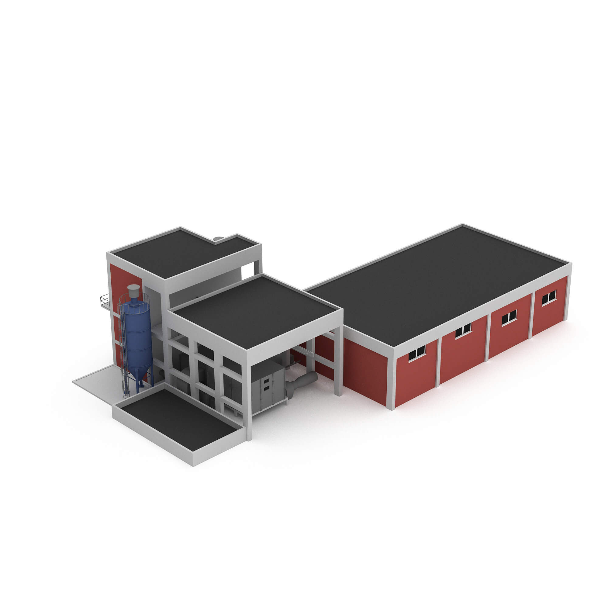 Old Factory - 3D Model by nvere