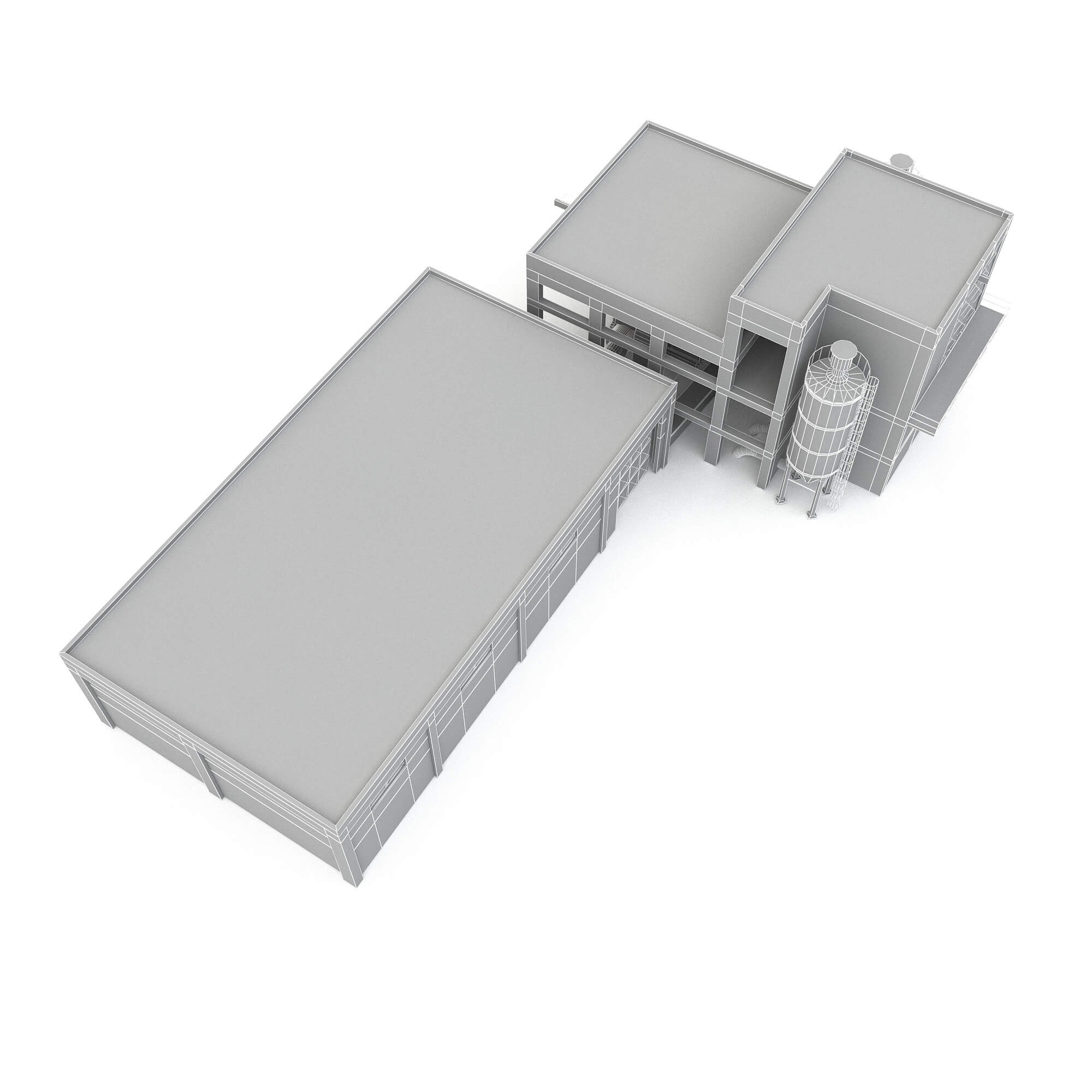 Old Factory - 3D Model by nvere