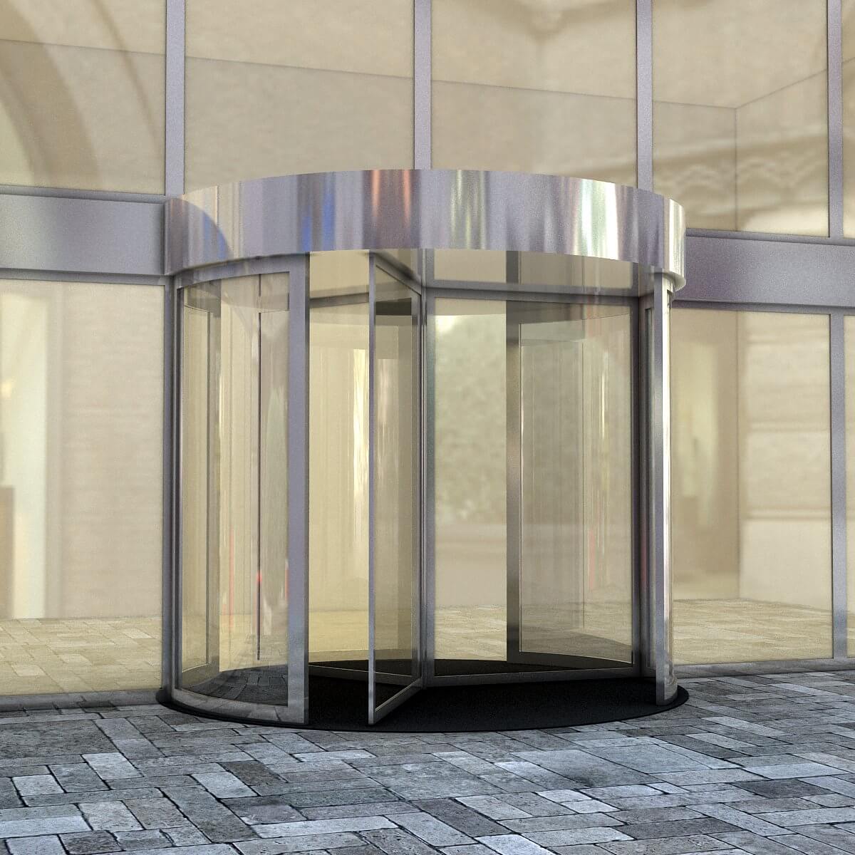 Revolving Door - 3D Model by nvere