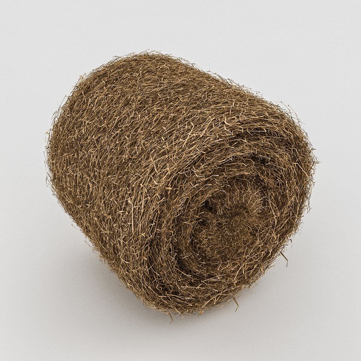 Straw Round - 3D Model by nvere