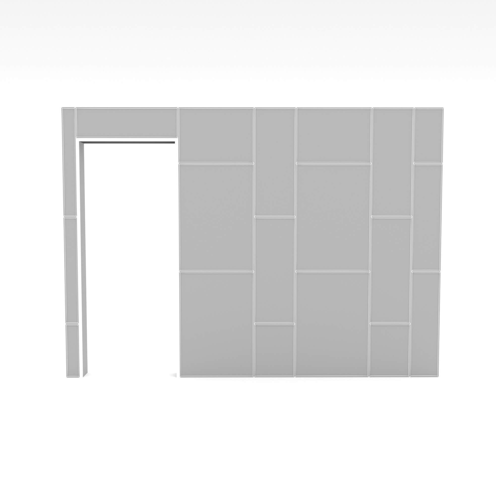The Modern Office Wall - 3D Model by nvere