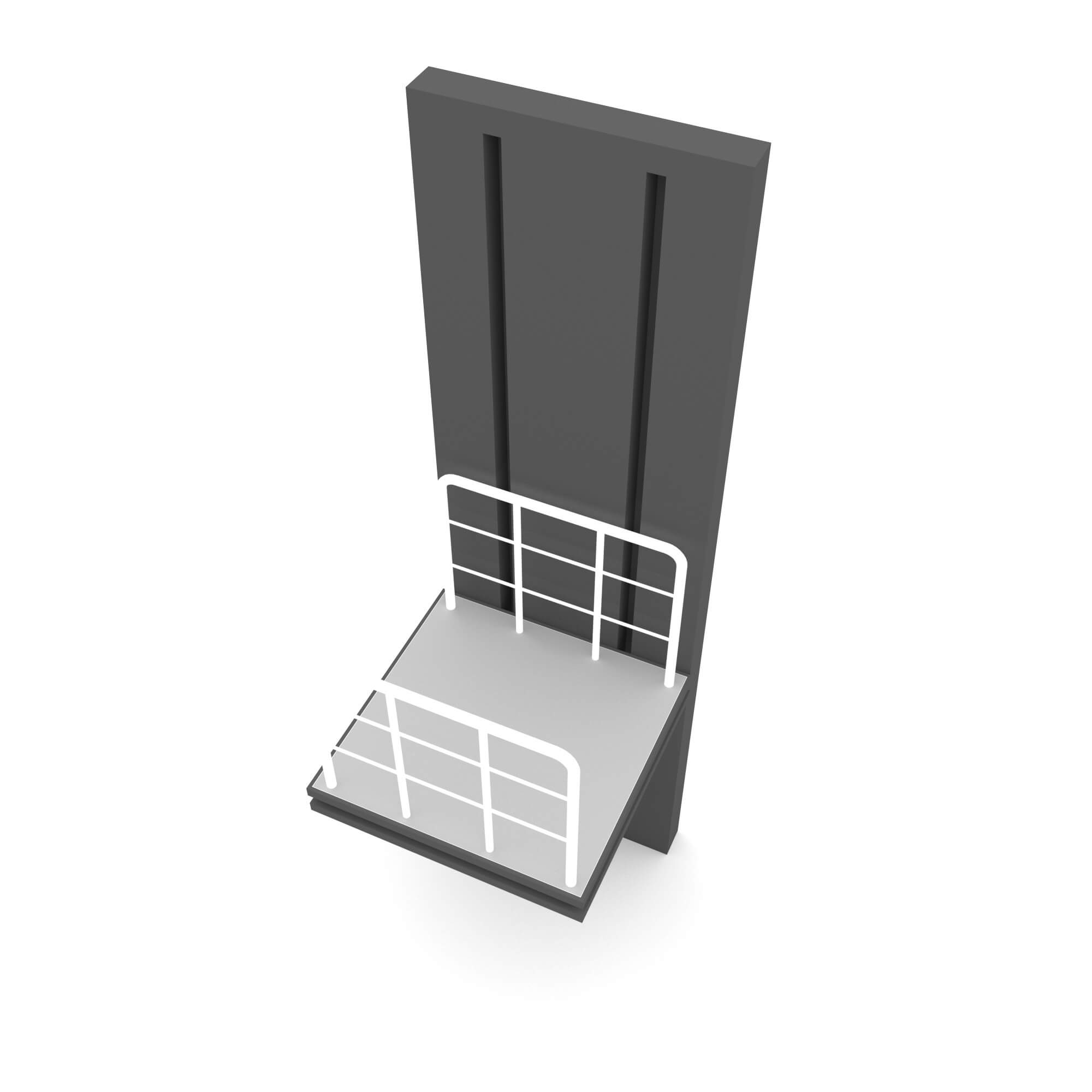 The Open Elevator - 3D Model by nvere