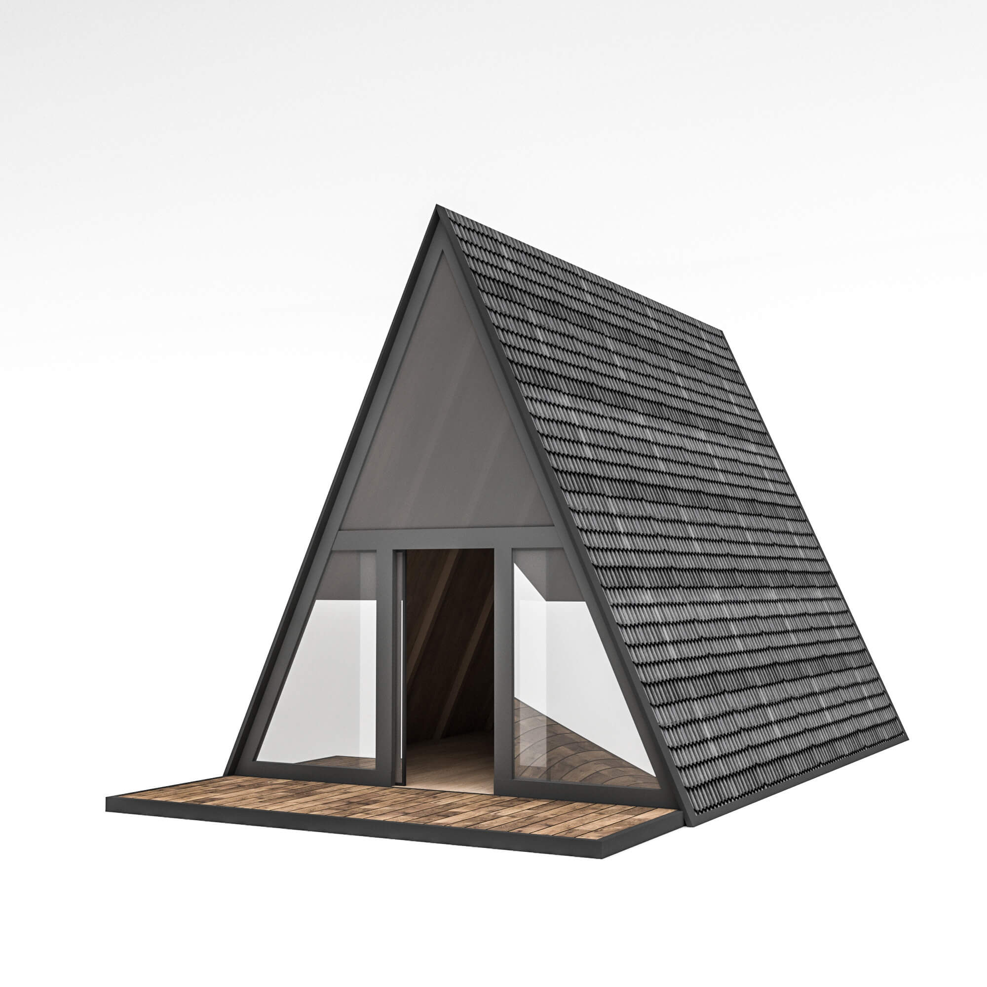 Tiny House and Bungalow 02 - 3D Model by nvere