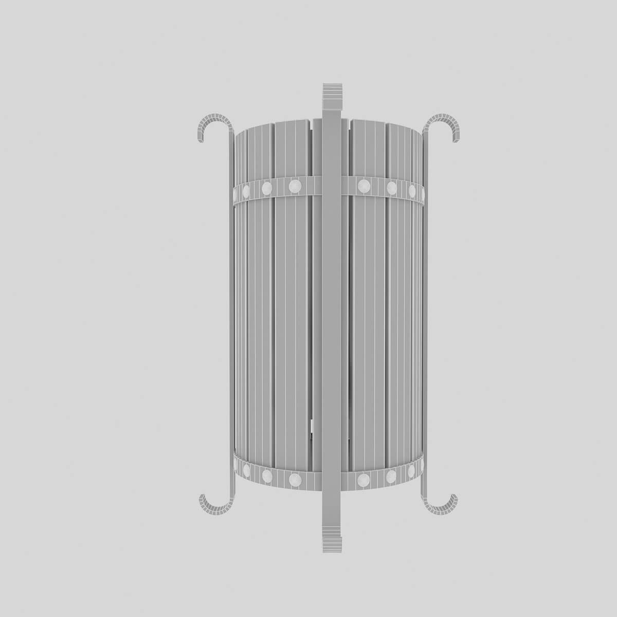 Trash Can 02 - Free 3D Model by nvere