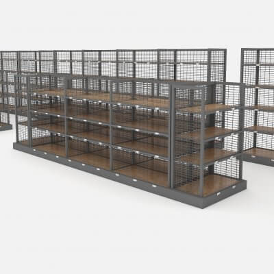 Various Market Stands - 3D Model by nvere