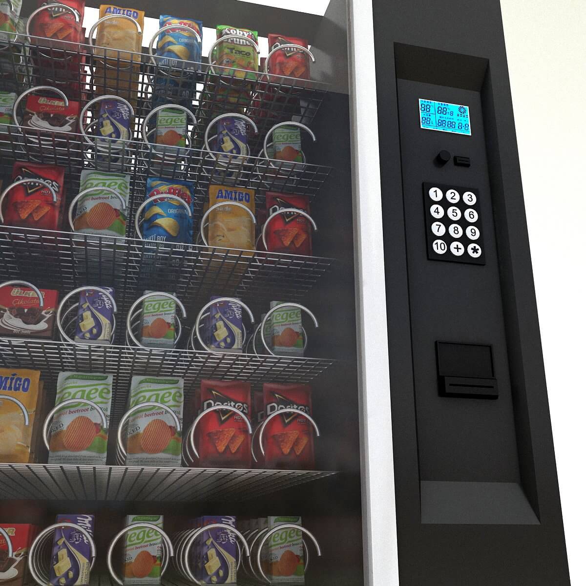 Vending Machine - 3D Model by nvere
