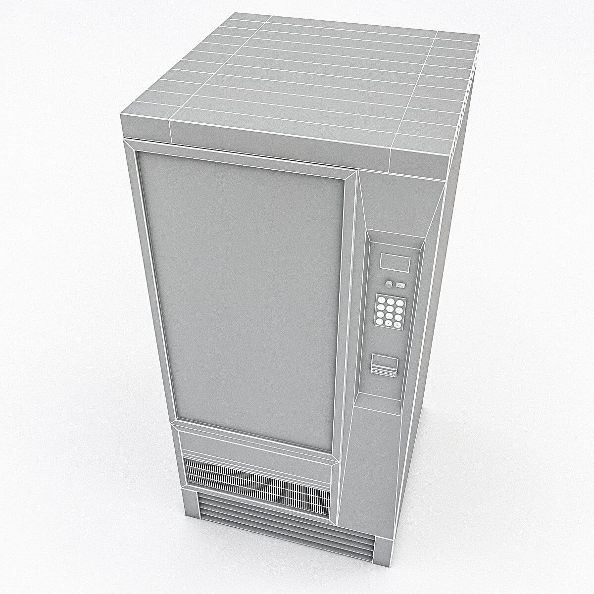 Vending Machine - 3D Model by nvere