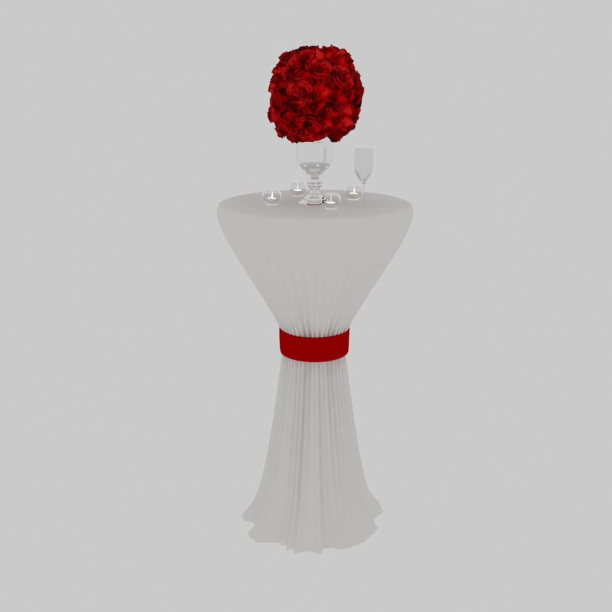 Wedding Table - 3D Model by nvere