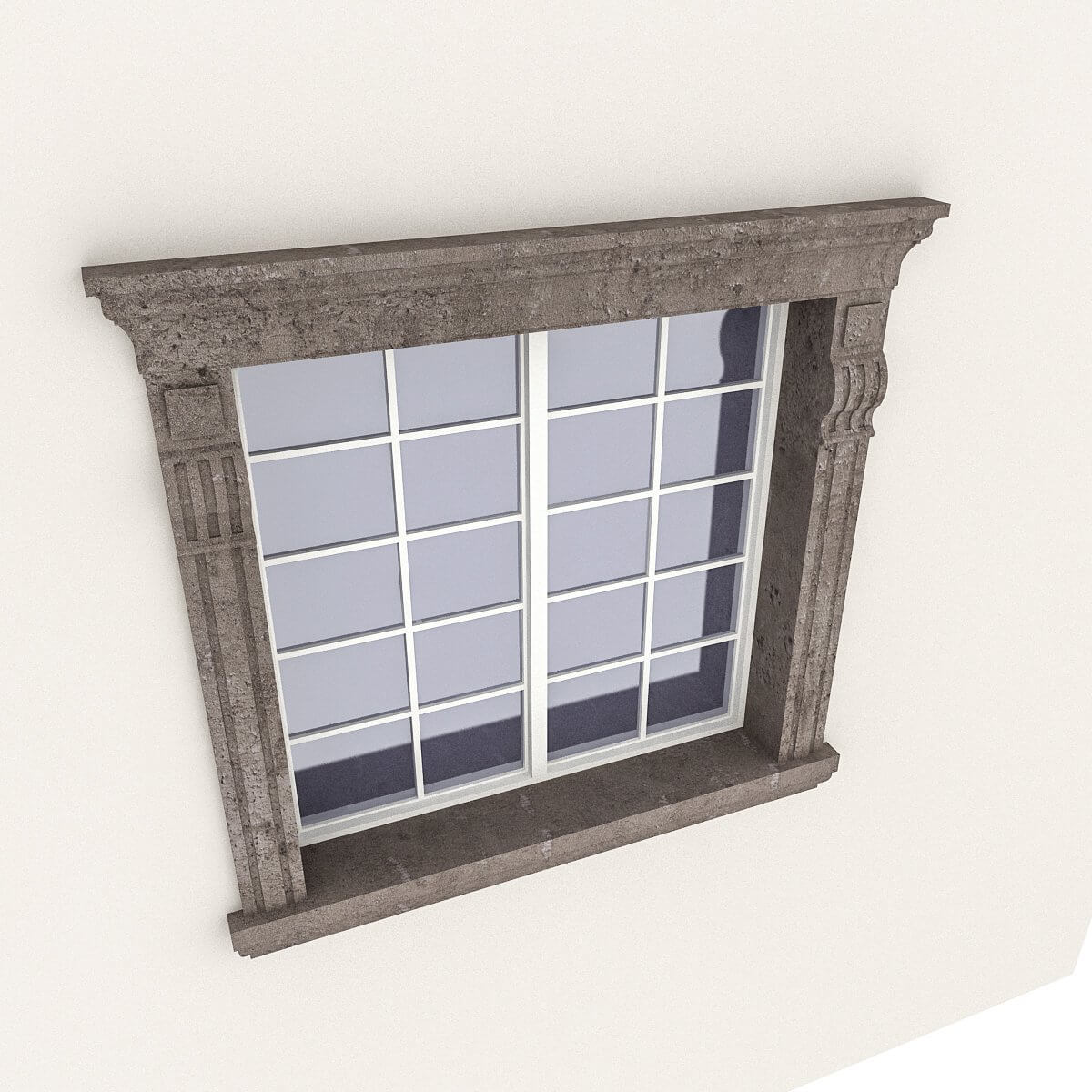 Window Frame 07 - 3D Model by nvere