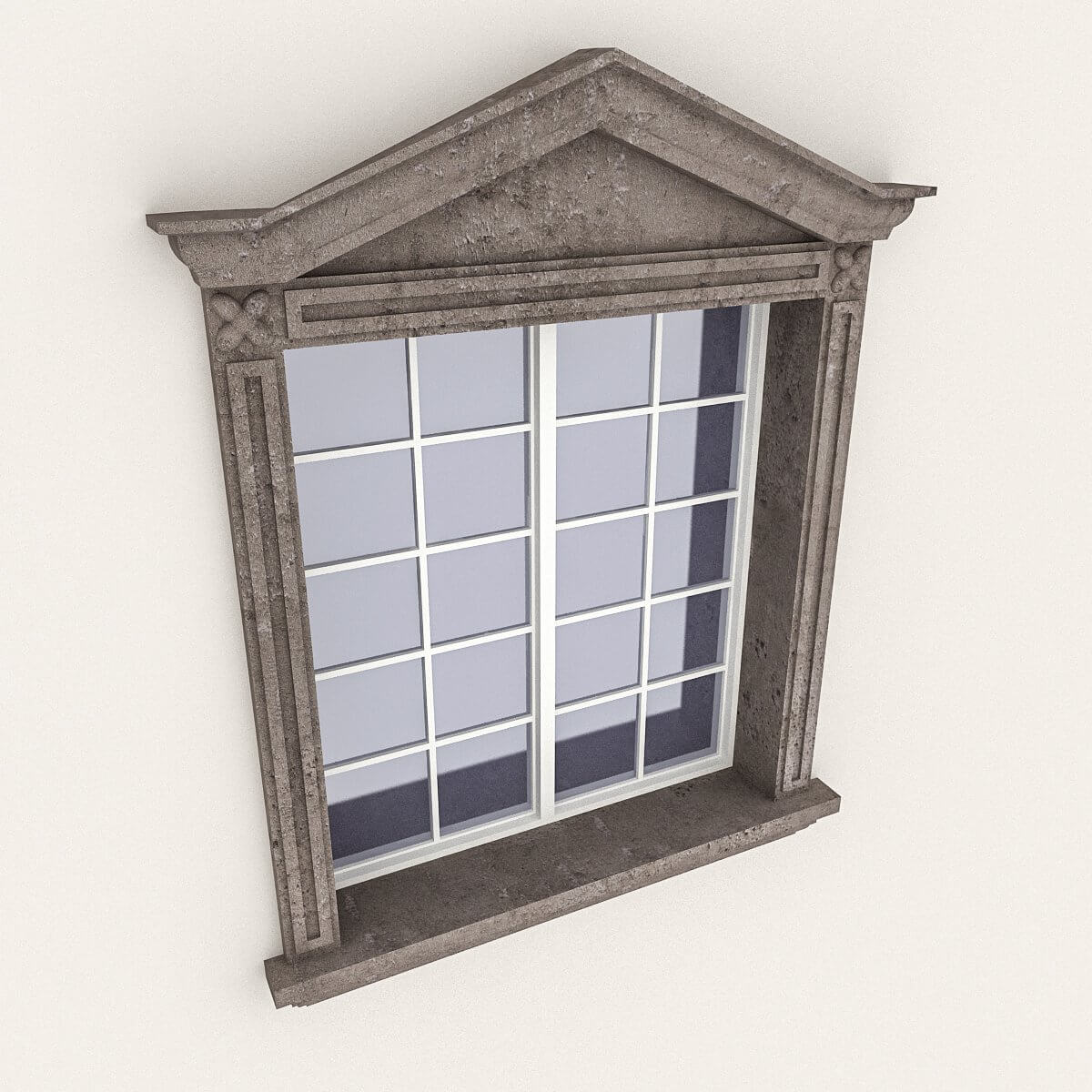 Window Frame 08 - 3D Model by nvere