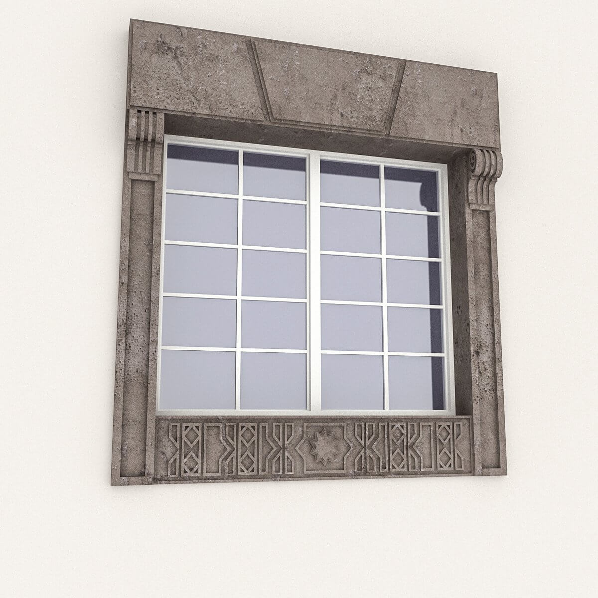 Window Frame 09 - 3D Model by nvere