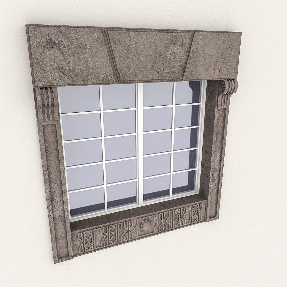 Window Frame 09 - 3D Model by nvere