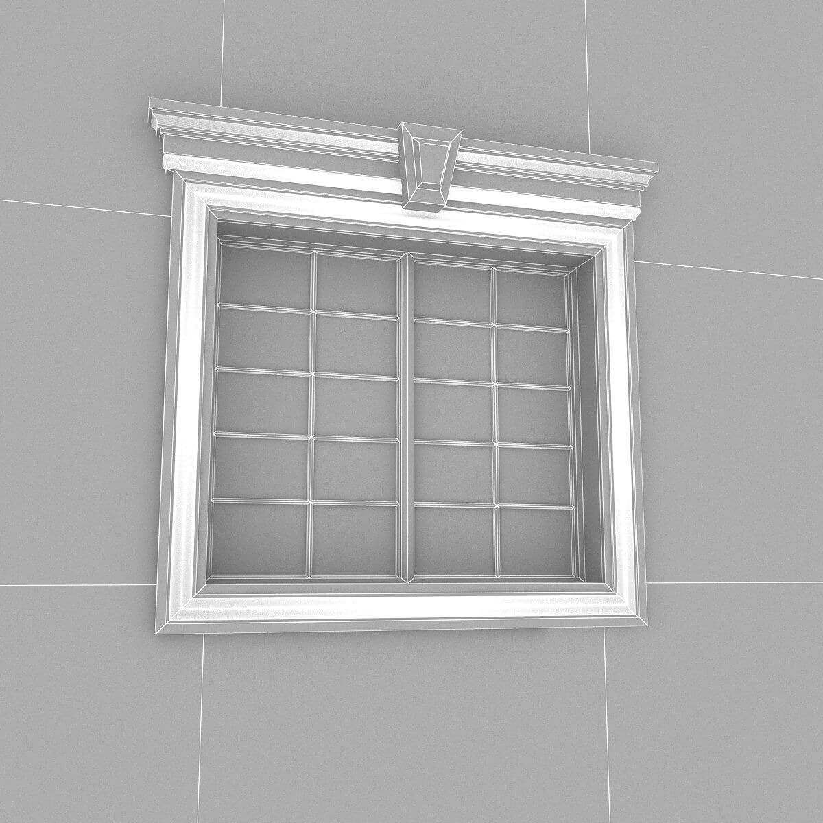 Window Frame 10 - Free 3D Model by nvere