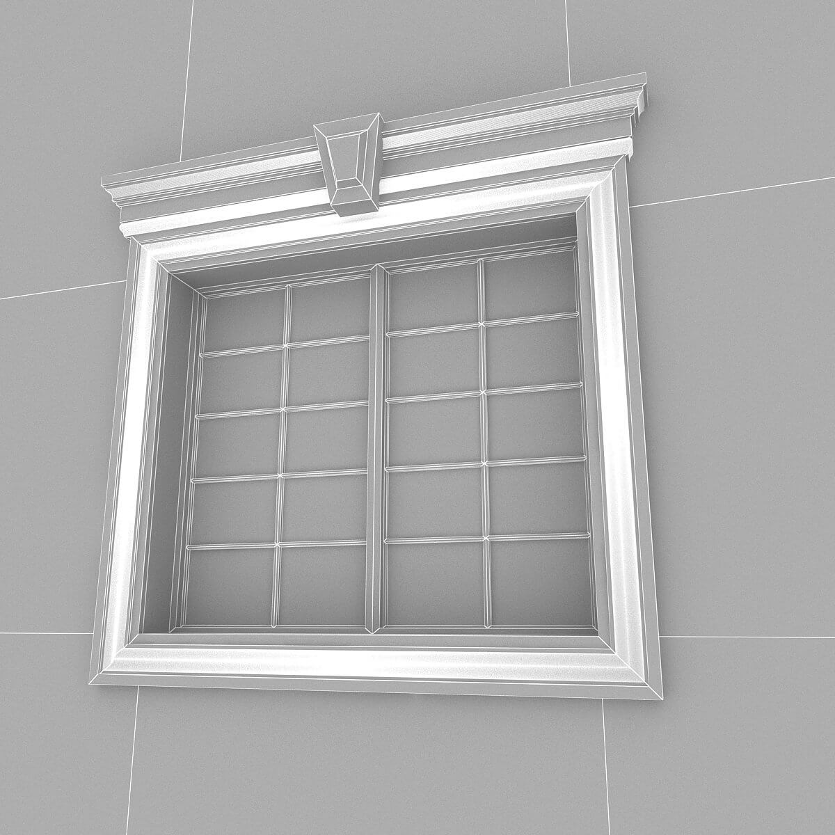 Window Frame 10 - Free 3D Model by nvere