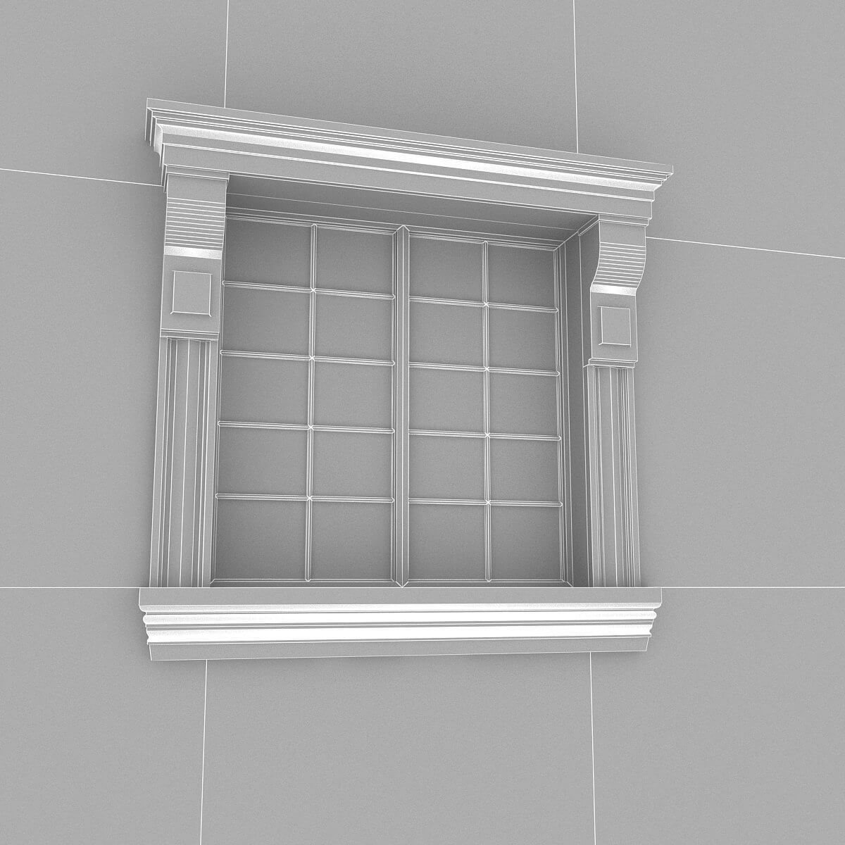 Window Frame 11 - 3D Model by nvere
