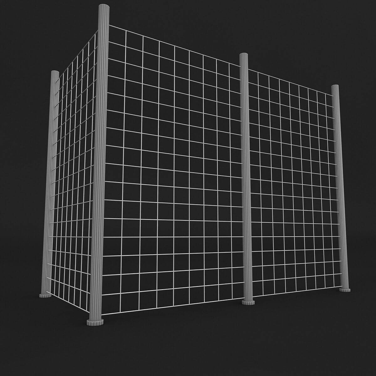 Wire Netting - 3D Model by nvere