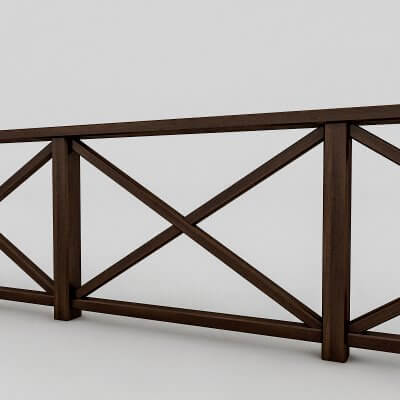 Classical Railing - 3D Model by nvere
