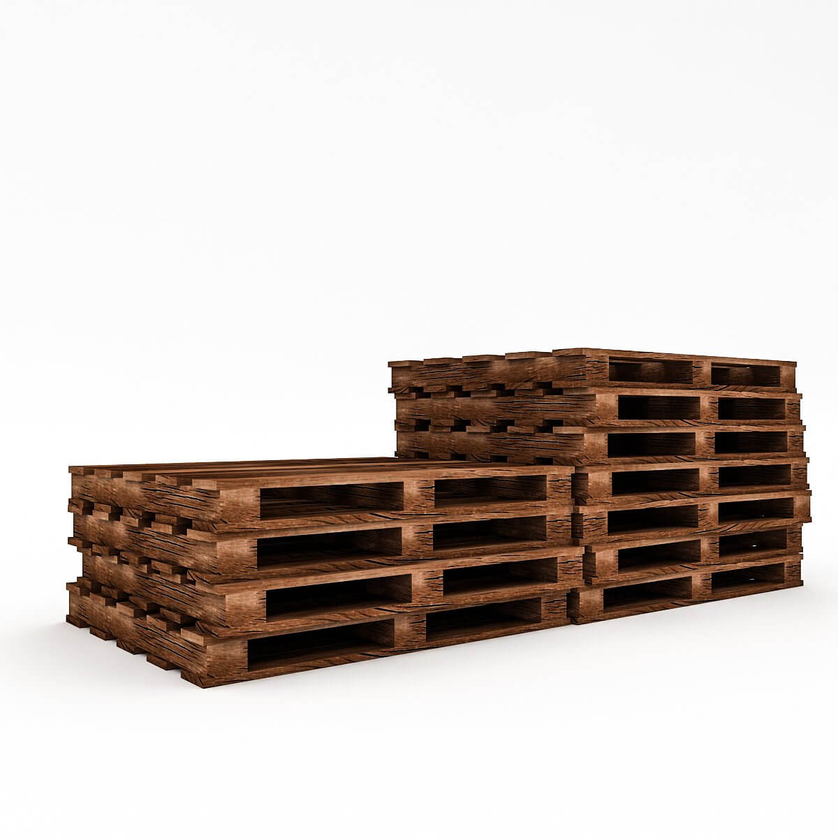 Wooden Pallets - 3D Model by nvere