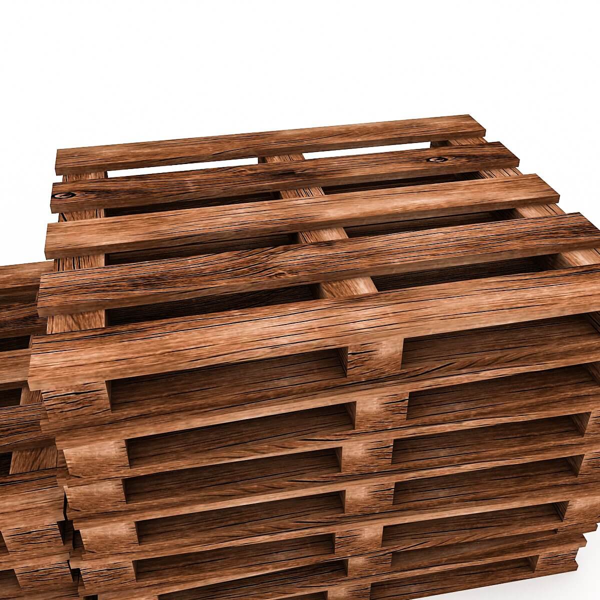 Wooden Pallets - 3D Model by nvere