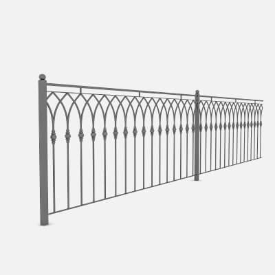 Wrought Iron Design - 3D Model by nvere