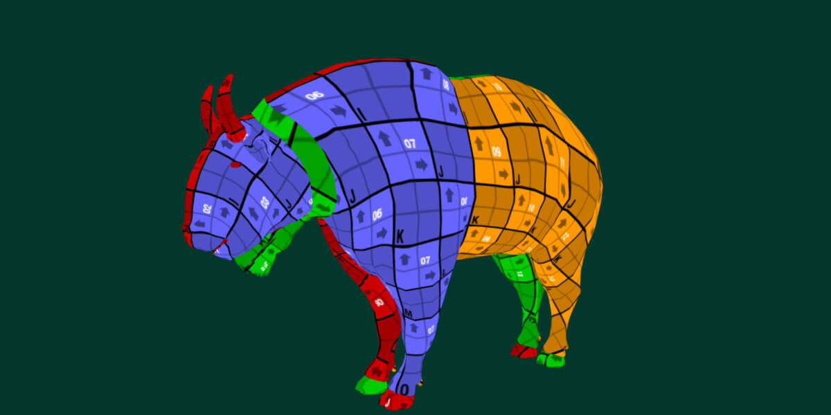American Golden Takin Gnu Goat - 3D Model by Nyilonelycompany