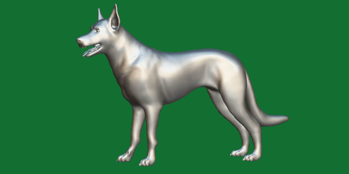 Australian Kelpie Dog - 3D Model by Nyilonelycompany