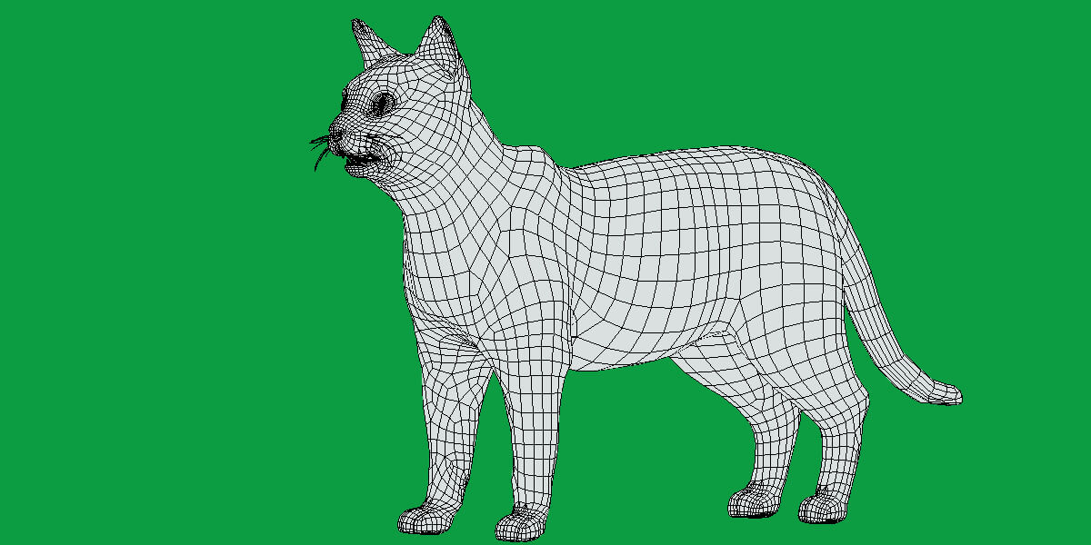 Bengal Domestic Cat - 3D Model by Nyilonelycompany