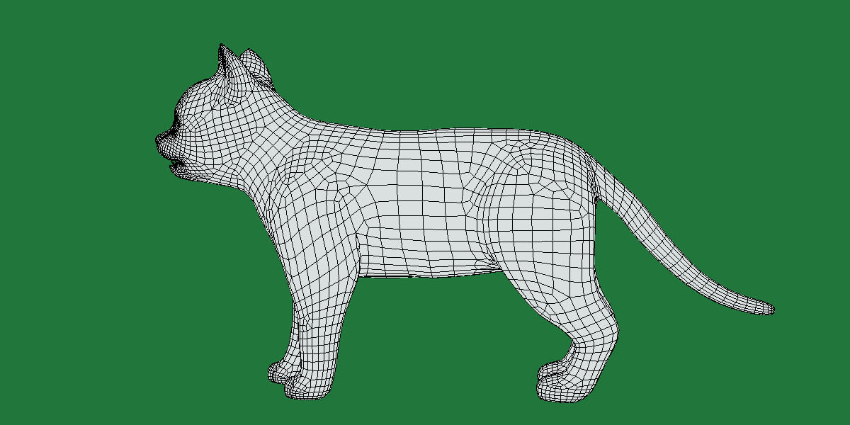 Bengal Kitten Cat - 3D Model by Nyilonelycompany