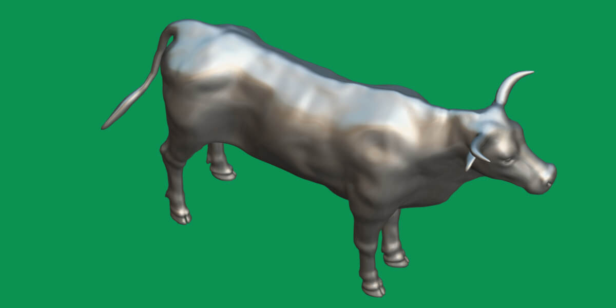 Black Bull Cattle - 3D Model by Nyilonelycompany