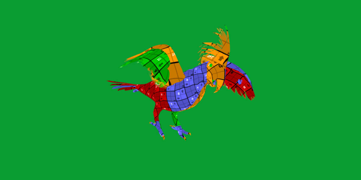 Black Palm Cockatoo Bird - 3D Model by Nyilonelycompany
