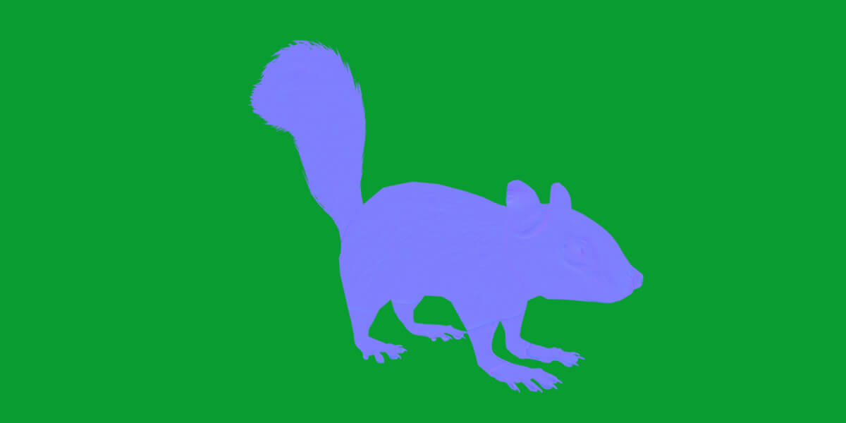 Black Squirrel - 3D Model by Nyilonelycompany