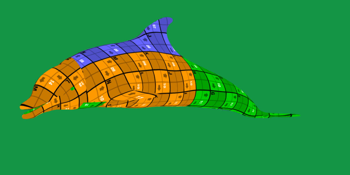 Bottlenose Dolphin - 3D Model by Nyilonelycompany