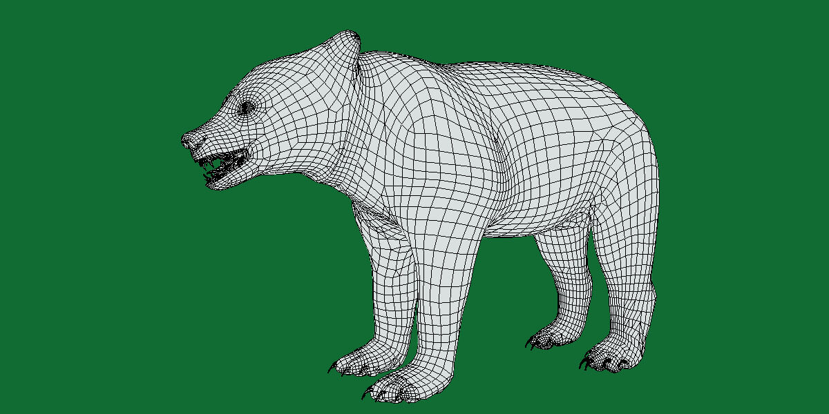 Brown Bear Young - 3D Model by Nyilonelycompany