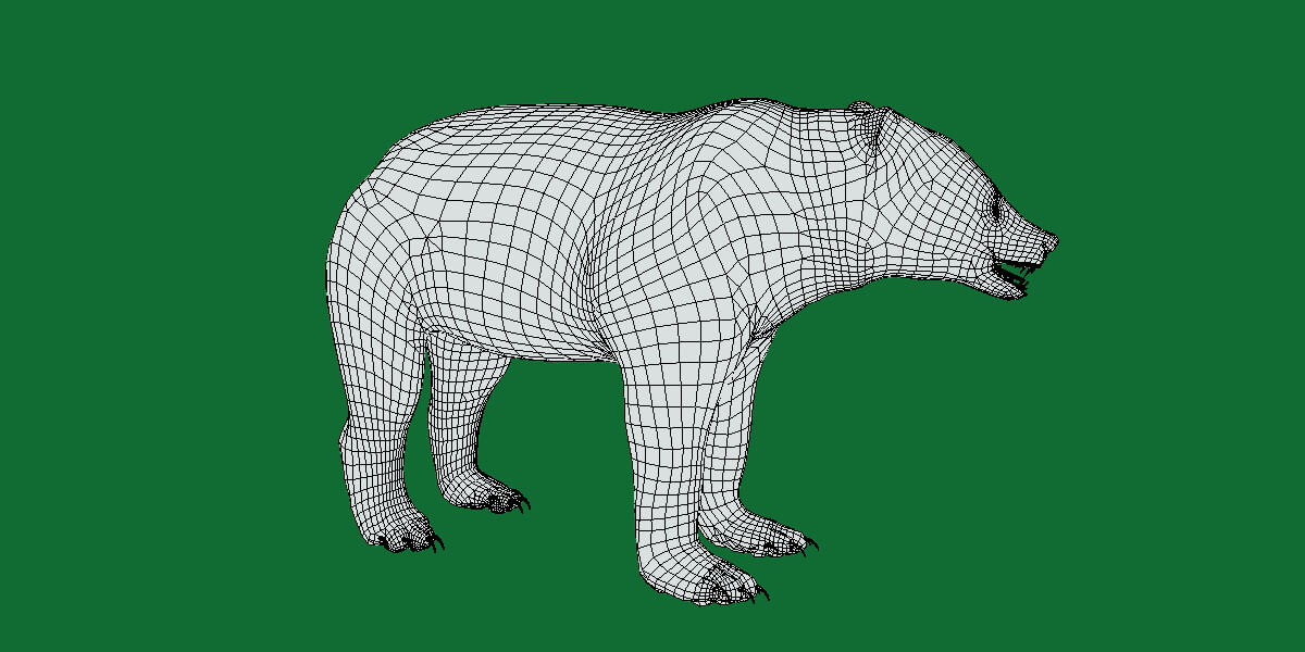 Brown Bear Young - 3D Model by Nyilonelycompany