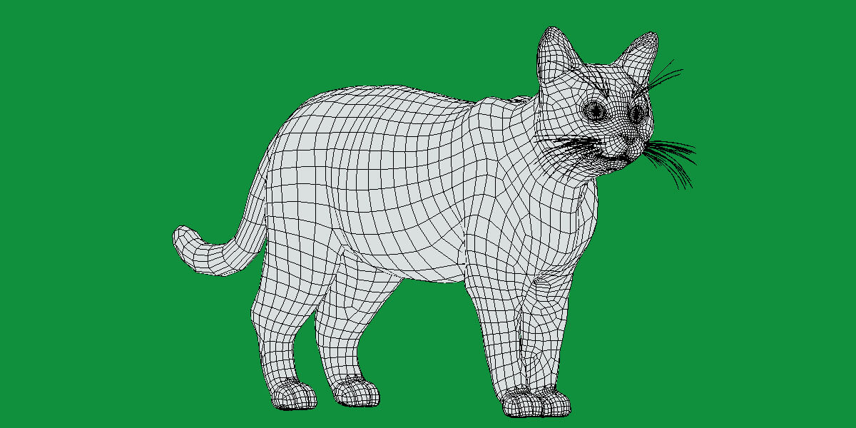 Calico Tricolor Cat - 3D Model by Nyilonelycompany